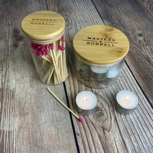 The Tealight & Match Stick Set » Masters and Burrell